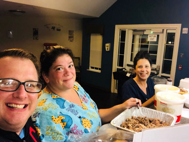 French Creek Administrator Brings the Barbecue to Nursing Home Team